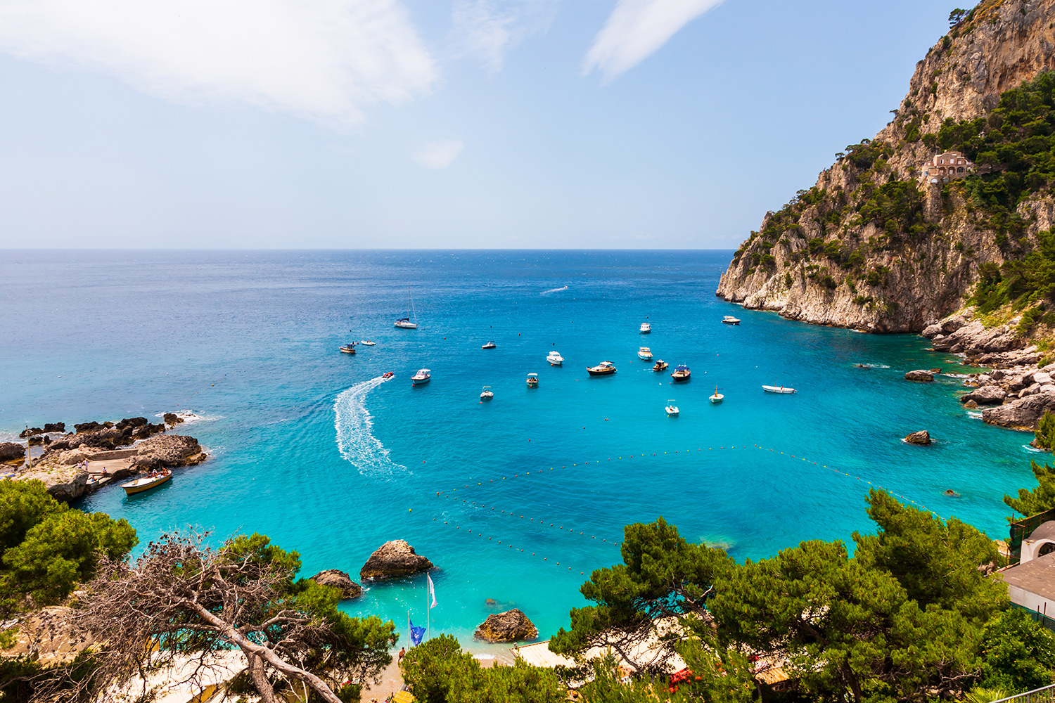 TOP 5: Najpiękniejsze plaże Capri. Zdjęcia i opisy!