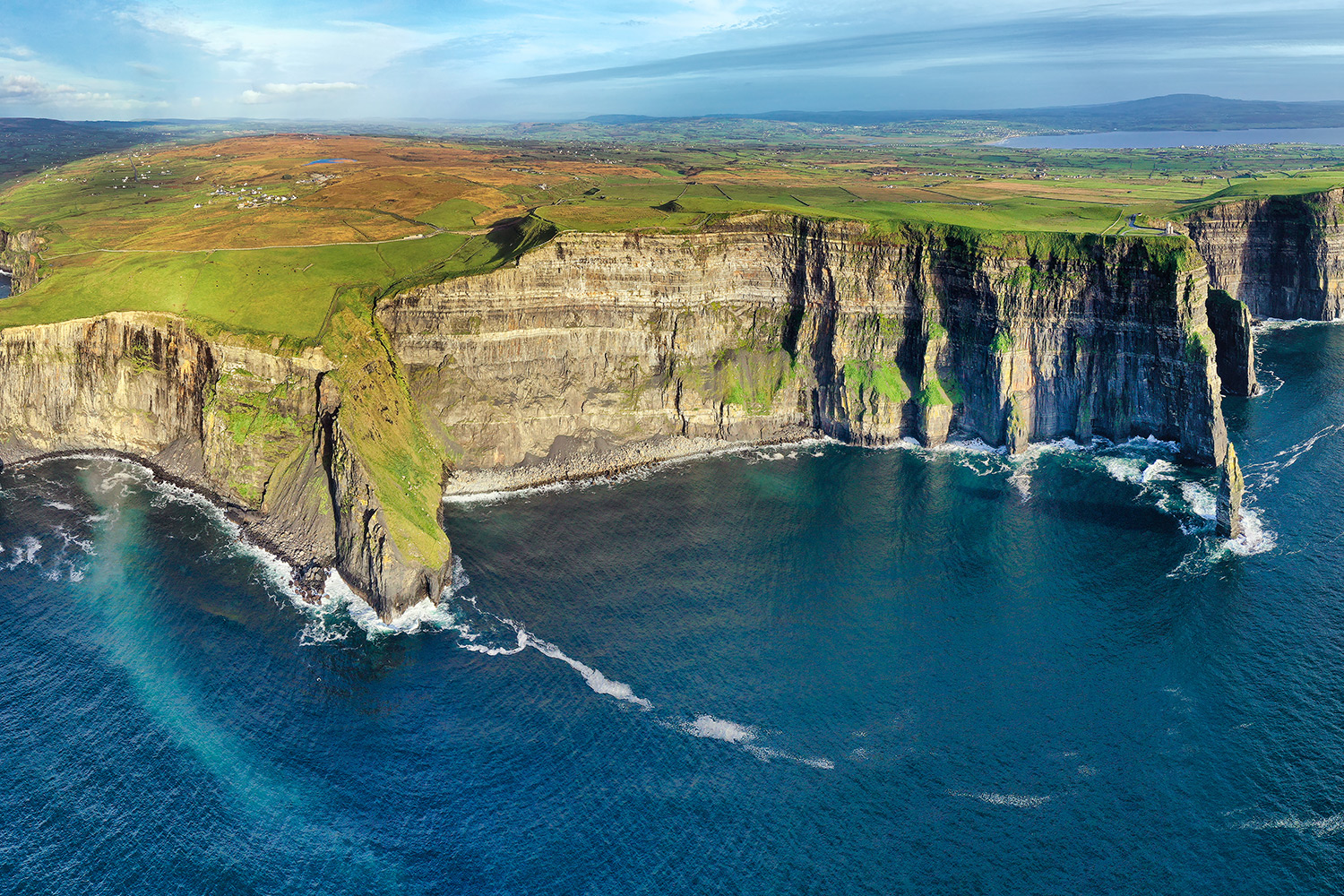 Klify Moheru W Irlandii Zielony Cud Natury Na Atlantyku